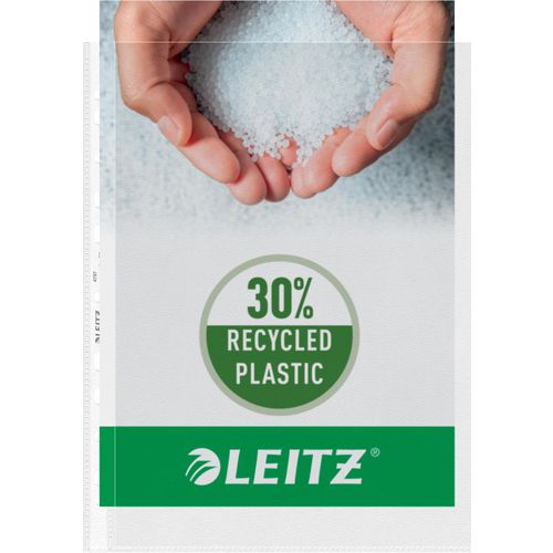 Leitz Prospekthüllen DIN A4 Genarbt Transparent 90 Mikron PP ...